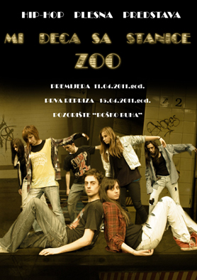 Premijera plesne predstave Mi deca sa stanice Zoo 11. aprila - ATA Stars